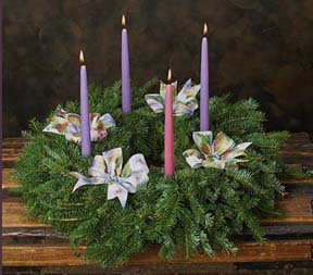The Advent wreath