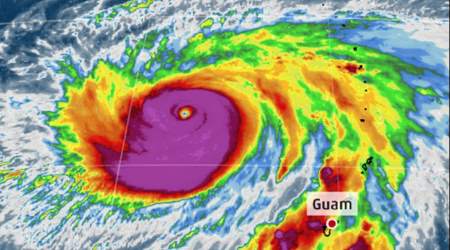 Monster Typhoon Maria Poses Massive Destruction to Okinawa, Japan and ...