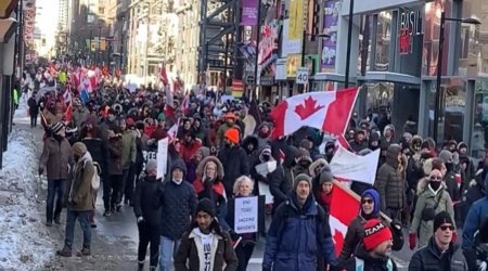 Freedom Protests Spread Across Canada after Trudeau Crackdown...